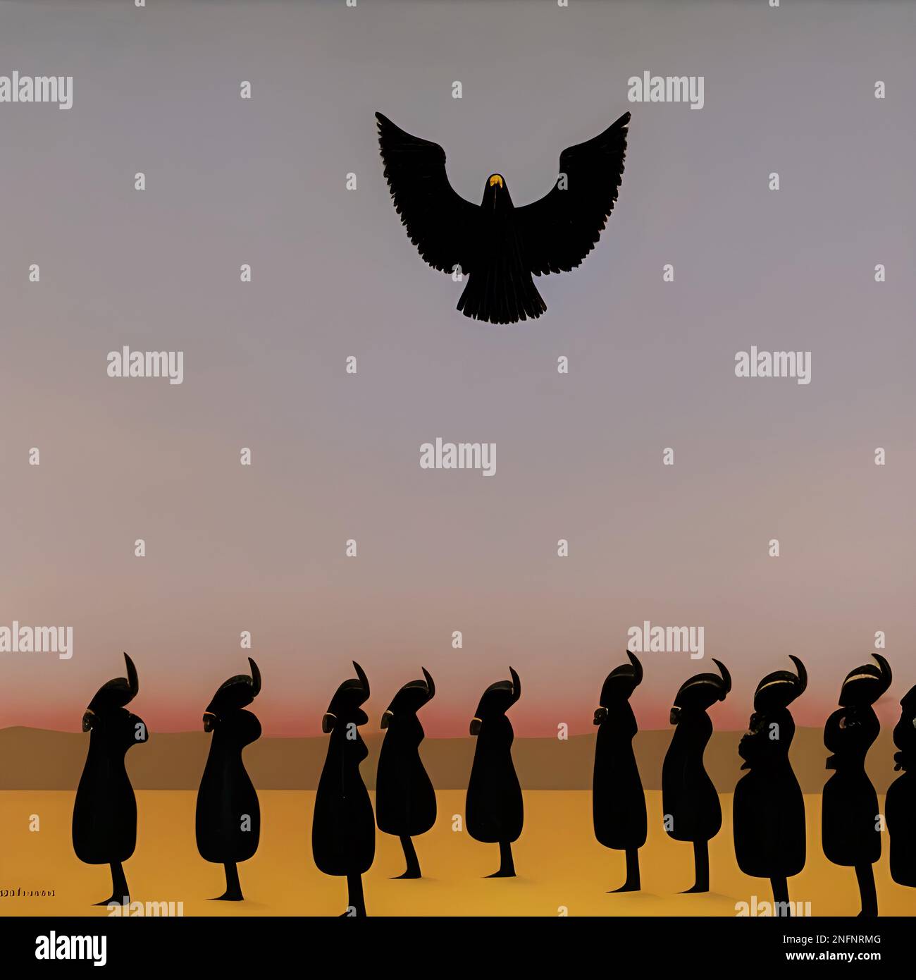 Ritual Of The Raven Order Stock Photo - Alamy