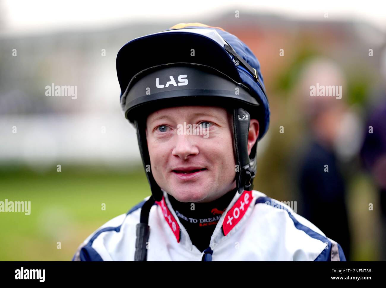 Jockey William Carson at Lingfield Park Racecourse, Surrey. Picture ...