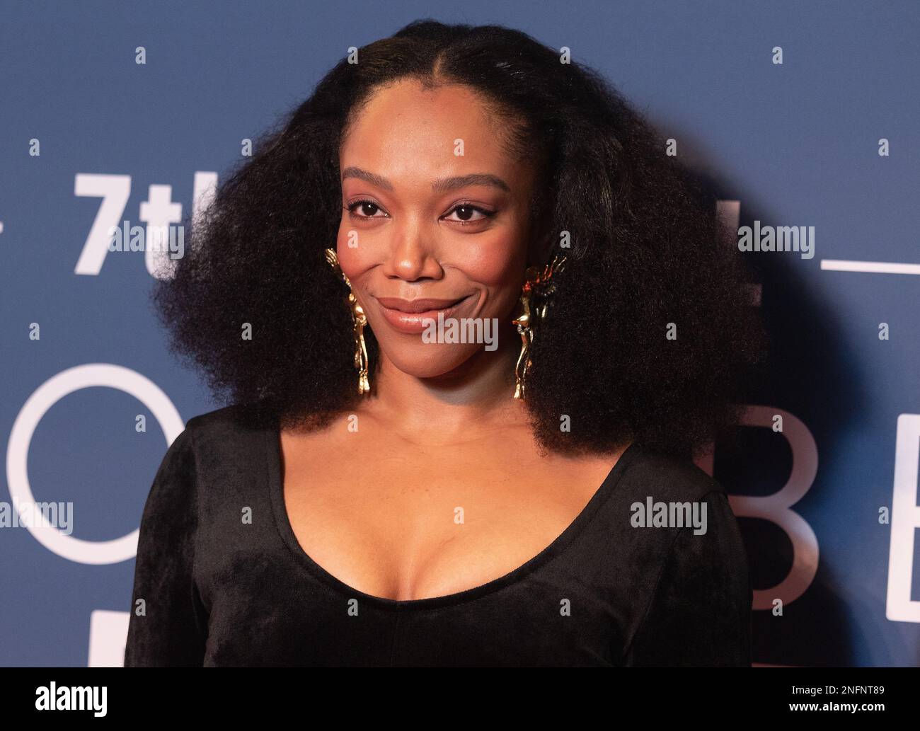 London, UK. 16 February, 2023. London, UK. Naomi Ackie attends the ...
