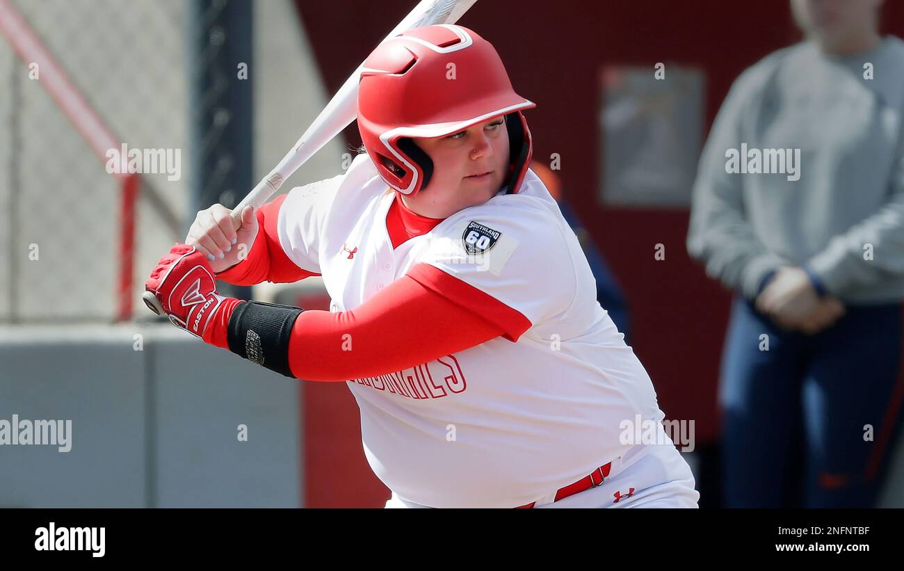 Lamar infielder Kaylee Ancelot during an NCAA softball game against ...