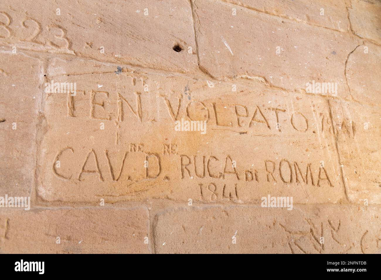 Old Inscriptions at the Philae temple, Aswan, Egypt from Victorian ...