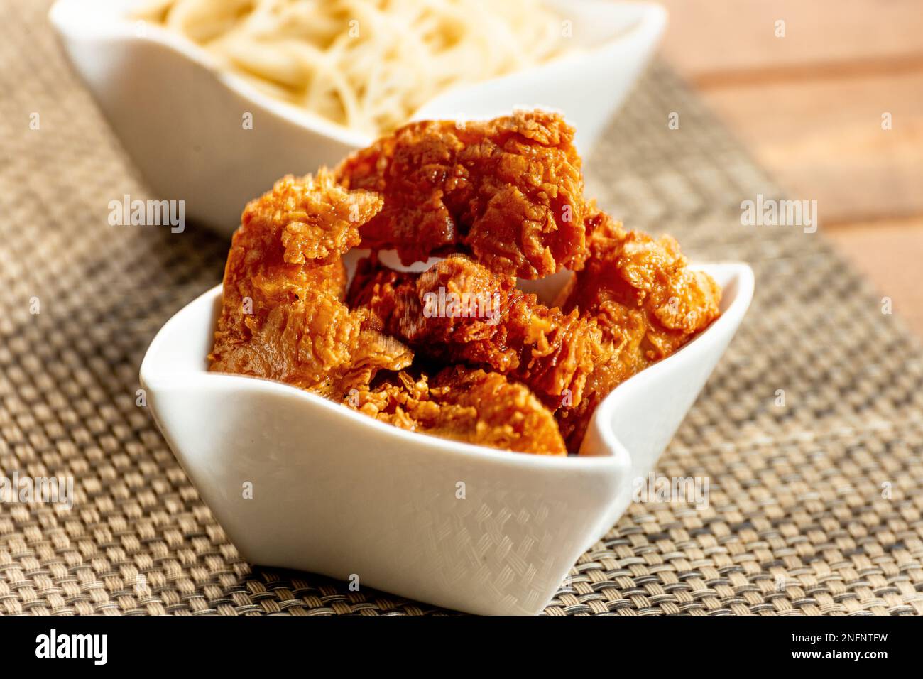 rice. fruits, meat Stock Photo - Alamy