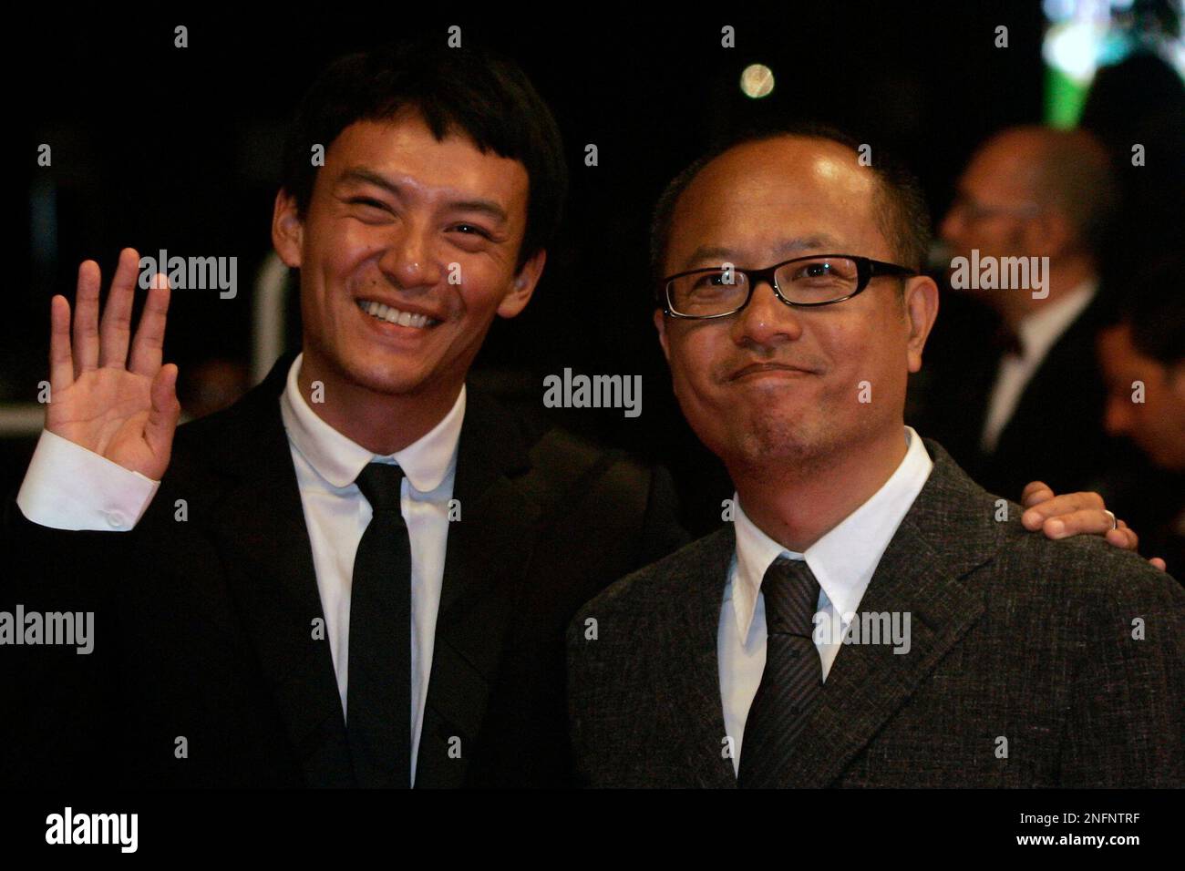 Taiwanese actor Chen Chang, left, and Taiwanese director Mong-Hong ...