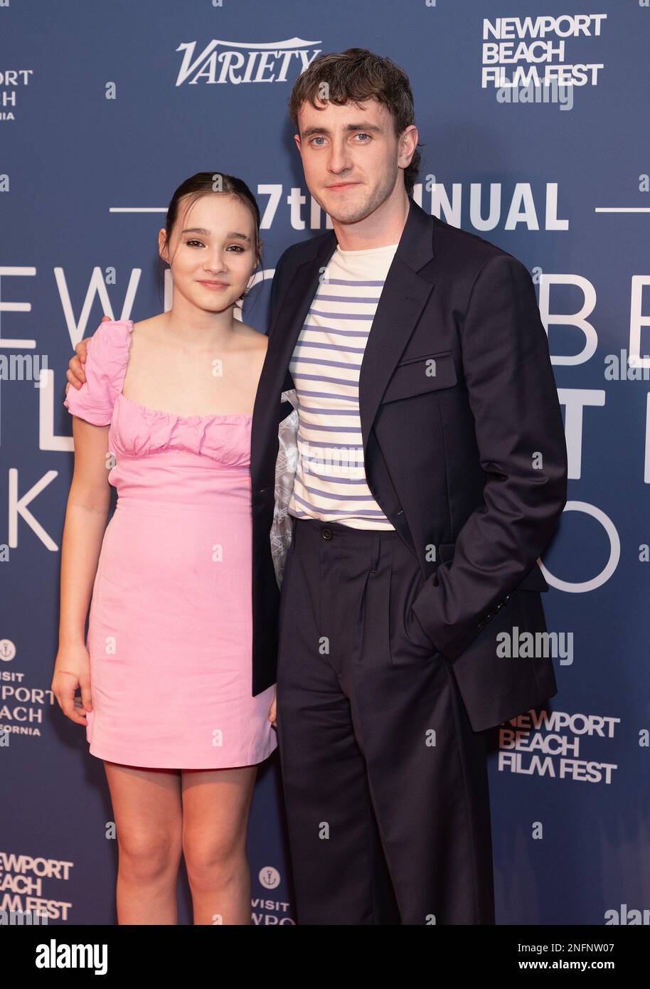 London, UK. 16 February, 2023. London, UK. Frankie Corio and Paul ...