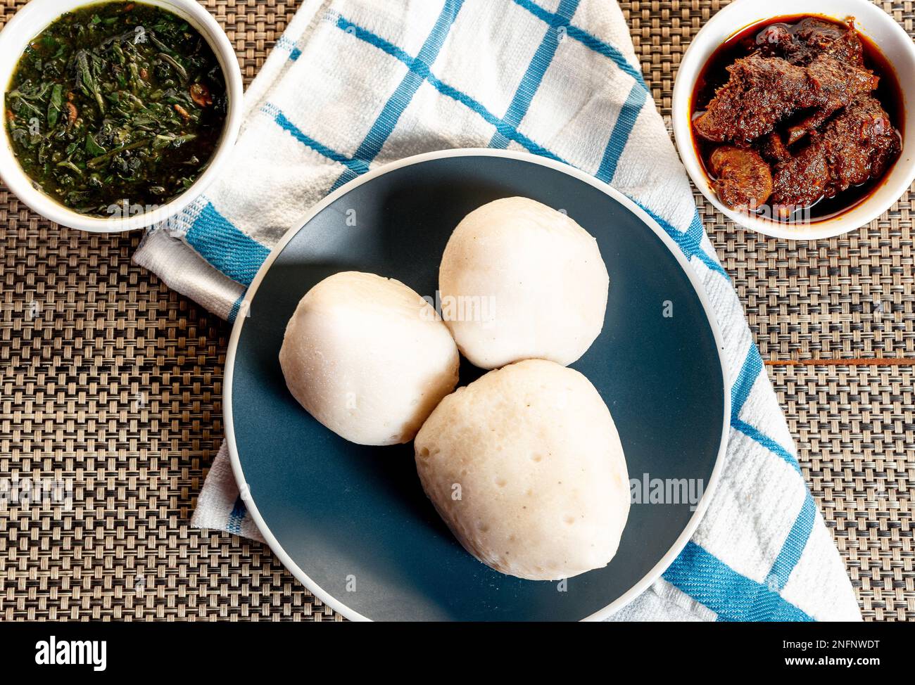rice. fruits, meat Stock Photo - Alamy