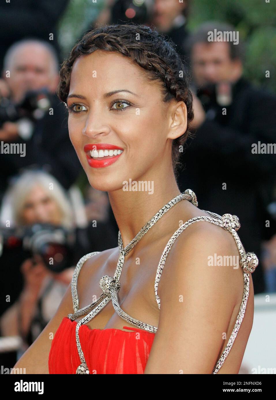 French actress and model Noemie Lenoir arrives for the premiere of "La ...