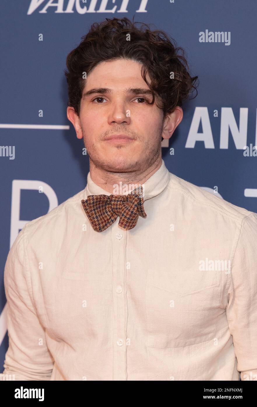 London, UK. 16 February, 2023. London, UK. Fra Fee attends the Newport ...