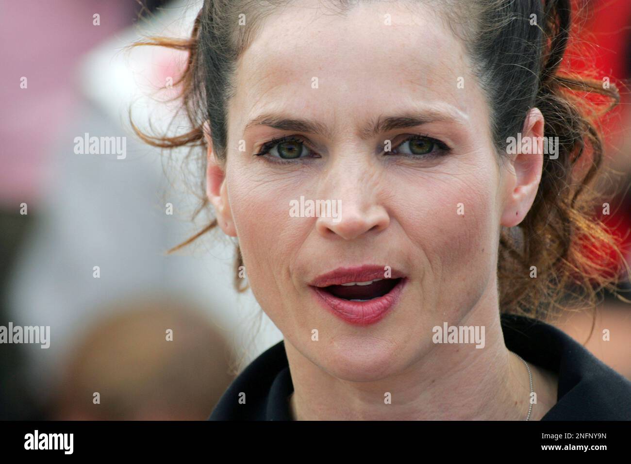 British actress Julia Ormond poses at the "Che" photo call during the 61st International film ...