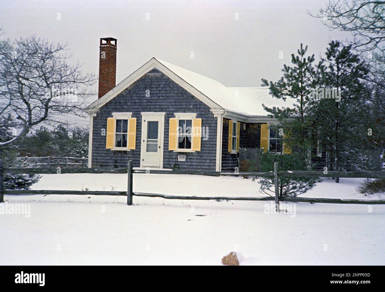 This is the house in Chappaquiddick Island, Martha's Vineyard, where a ...