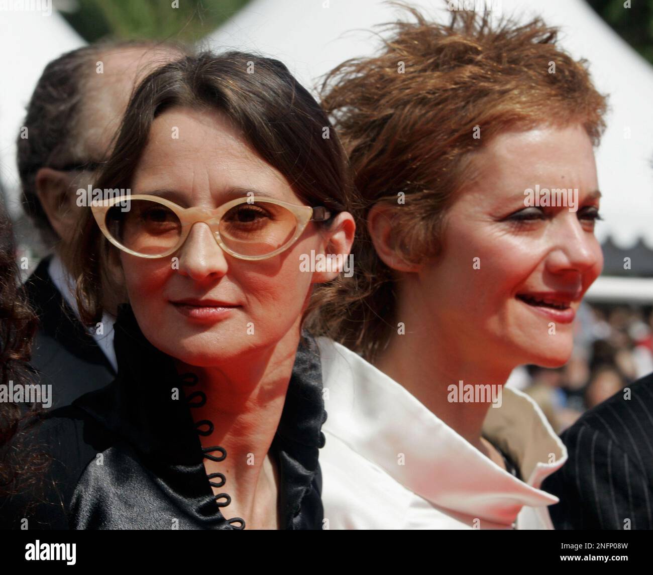 Argentine director Lucrecia Martel, left, and Spanish actress Maria ...