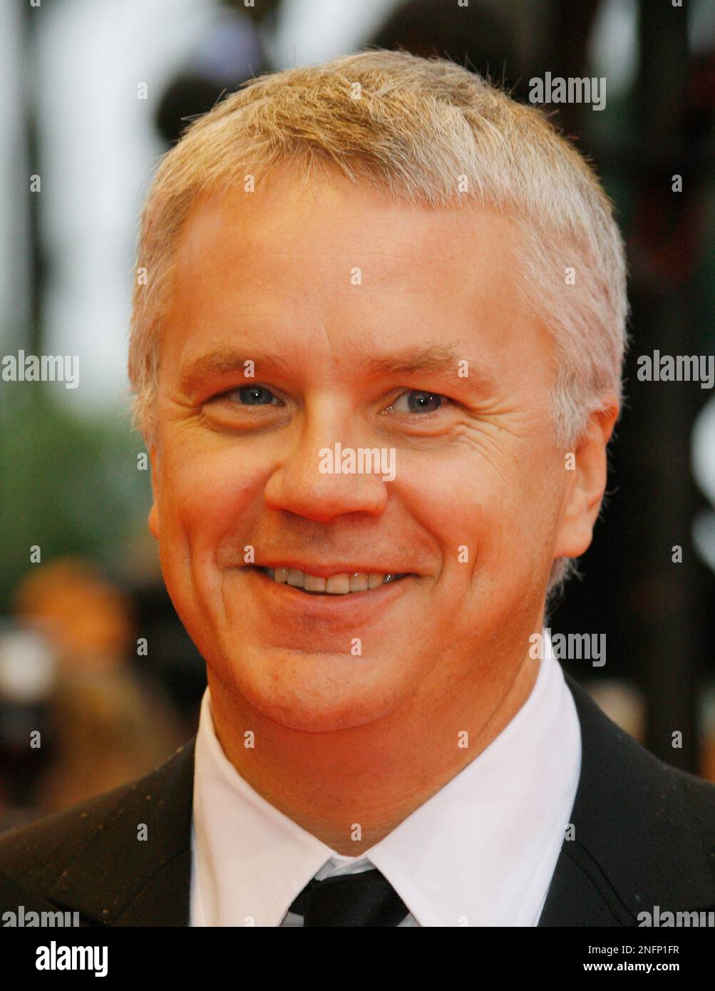 American actor Tim Robbins at the premiere for the film "Changeling ...
