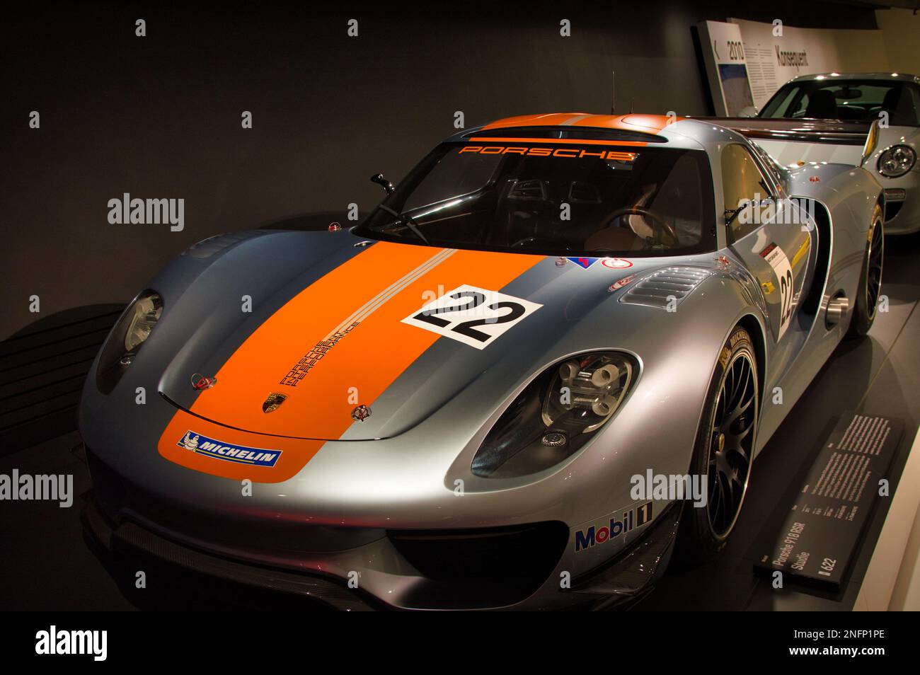 Stuttgart, Germany - July 5 2022: Historic collection of Porsche racing ...