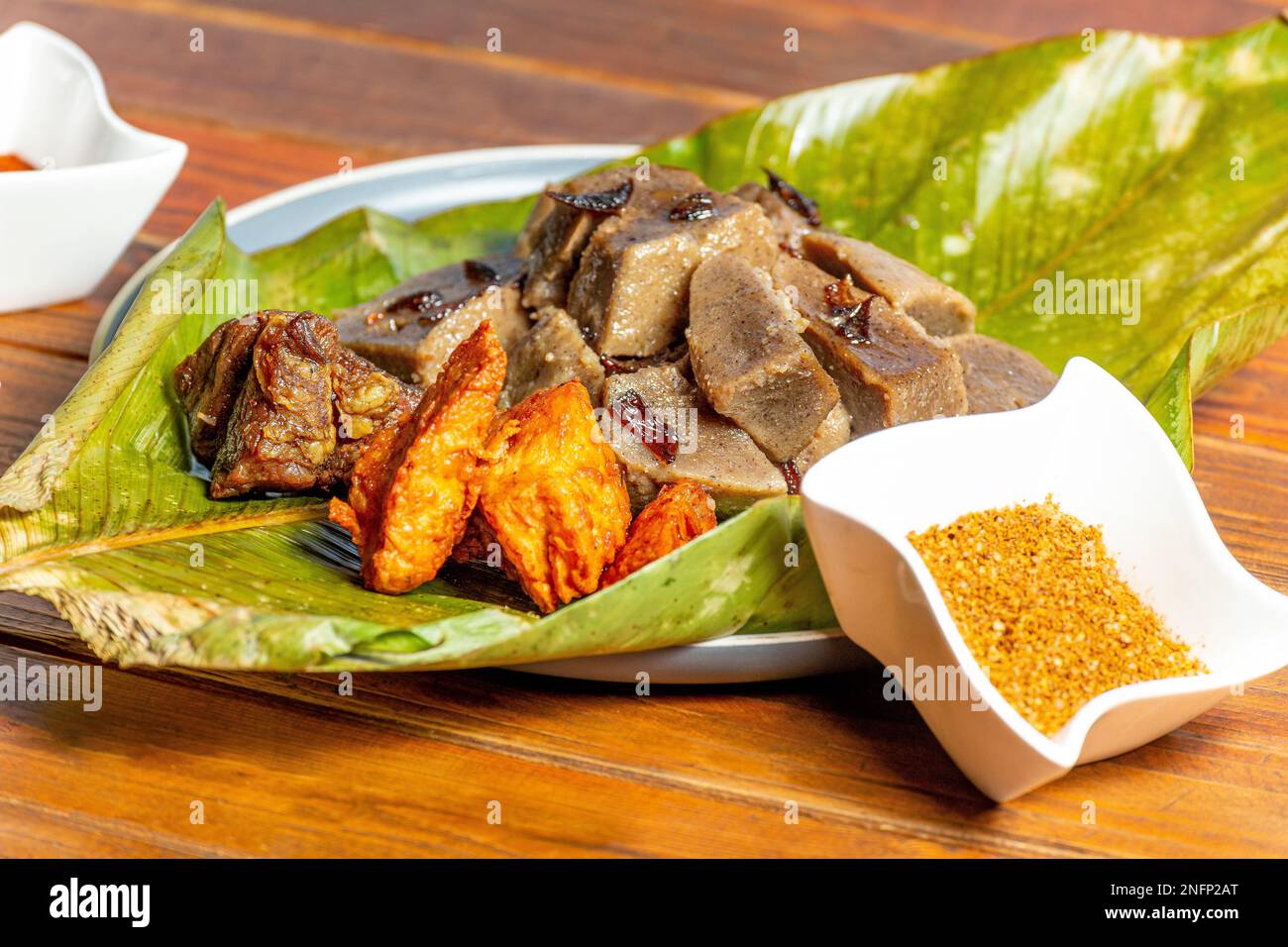 rice. fruits, meat Stock Photo - Alamy