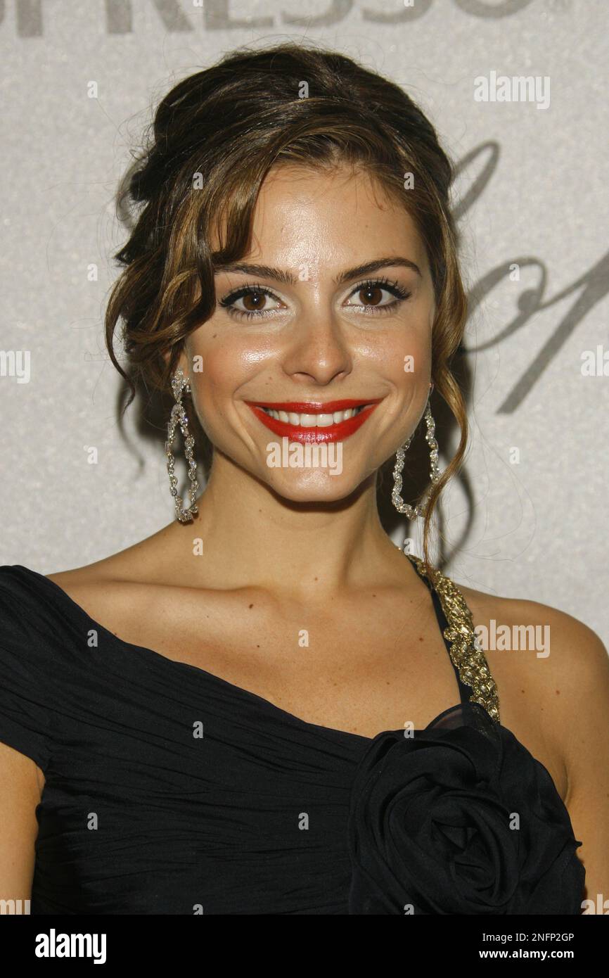 Maria Menounos attends the Chopard Trophy party during the 61st ...