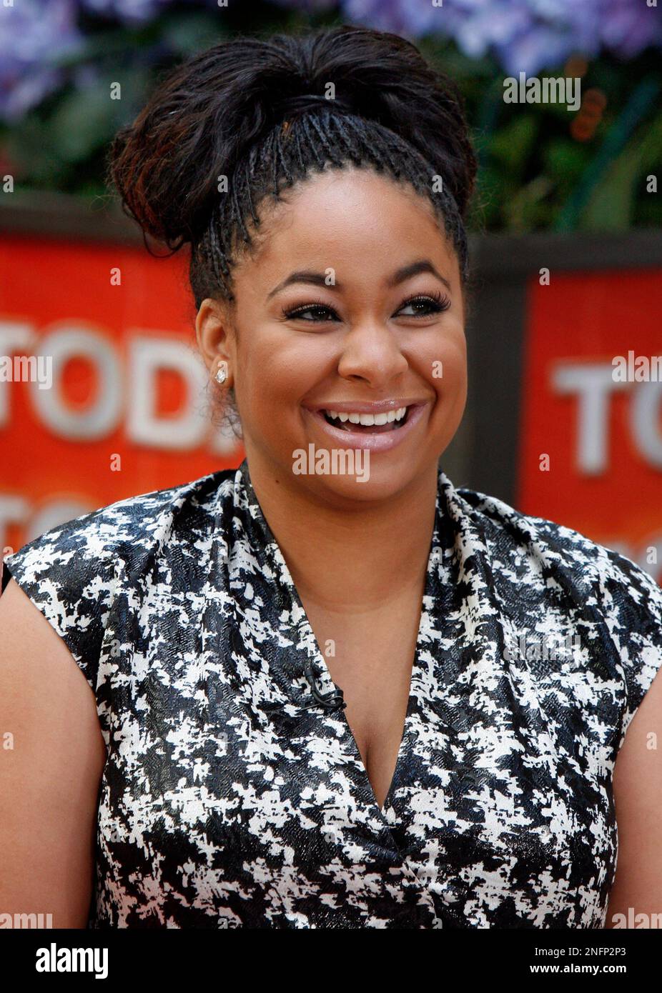 Actress Raven-Symone, appears in New York's Rockefeller Center during ...