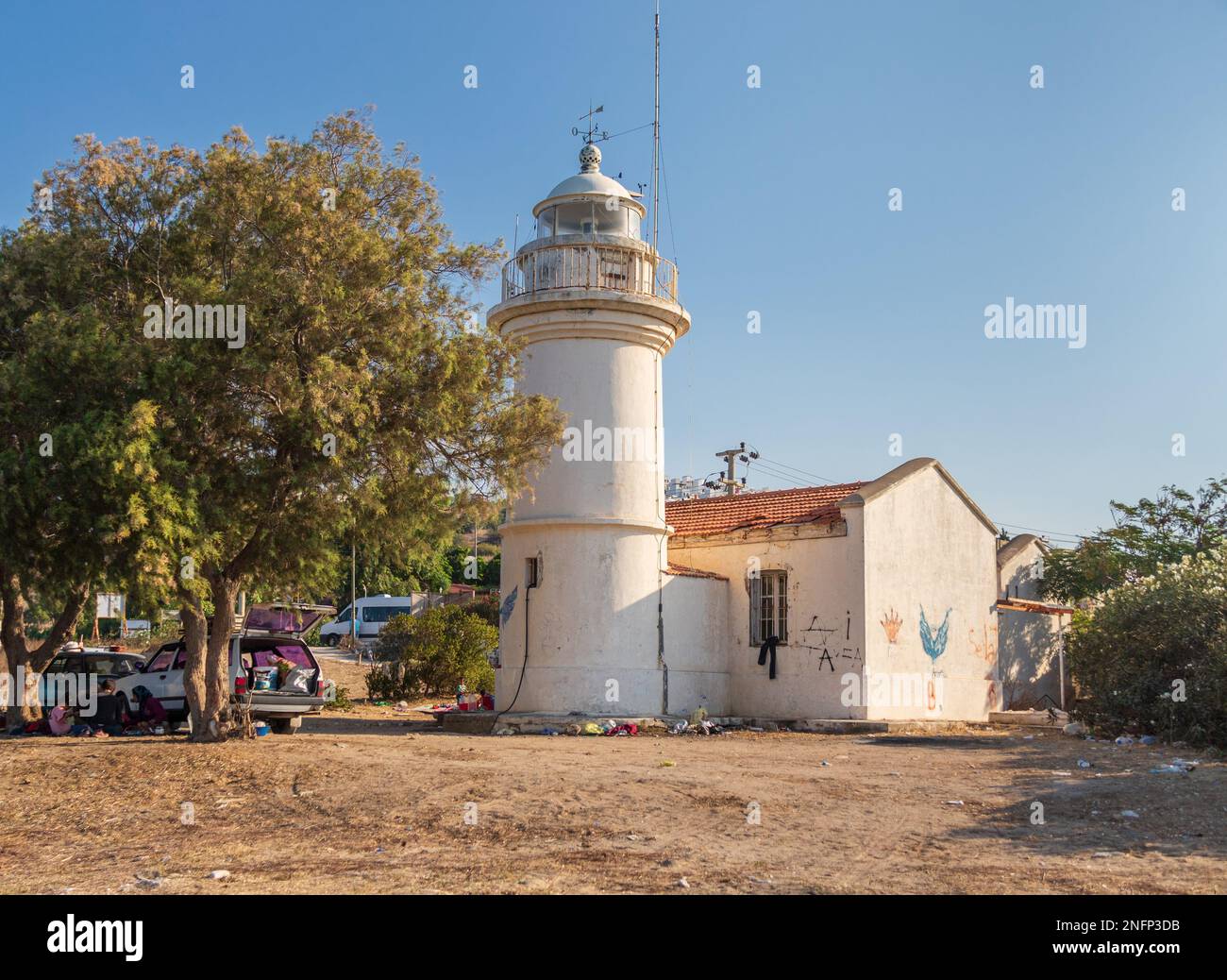 Cape Huseyin Lighthouse (Huseyin Burnu Feneri), Fener Beach, Akyarlar ...