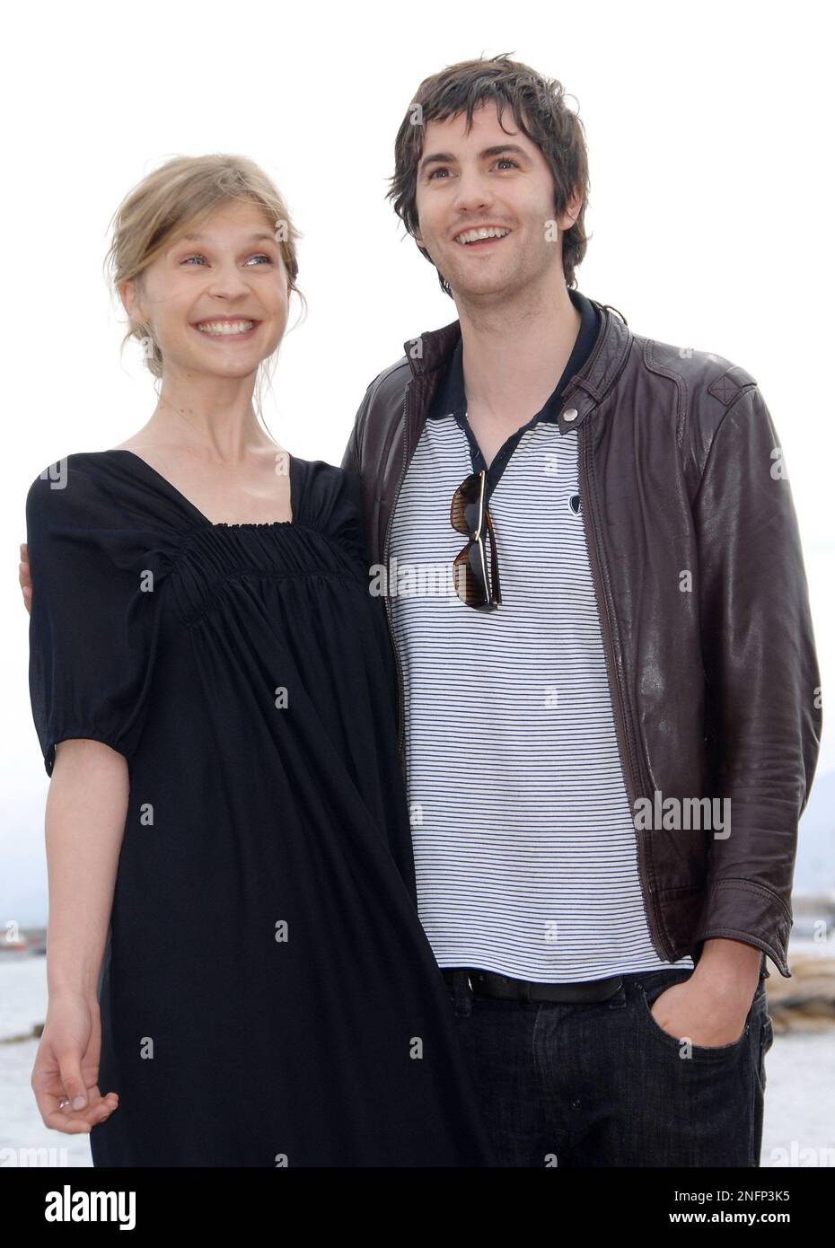 British actor Jim Sturgess, right, and French actress Clemence Poesy ...