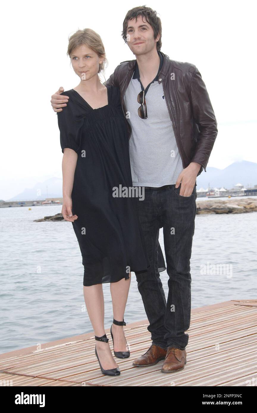 British actor Jim Sturgess, right, and French actress Clemence Poesy ...