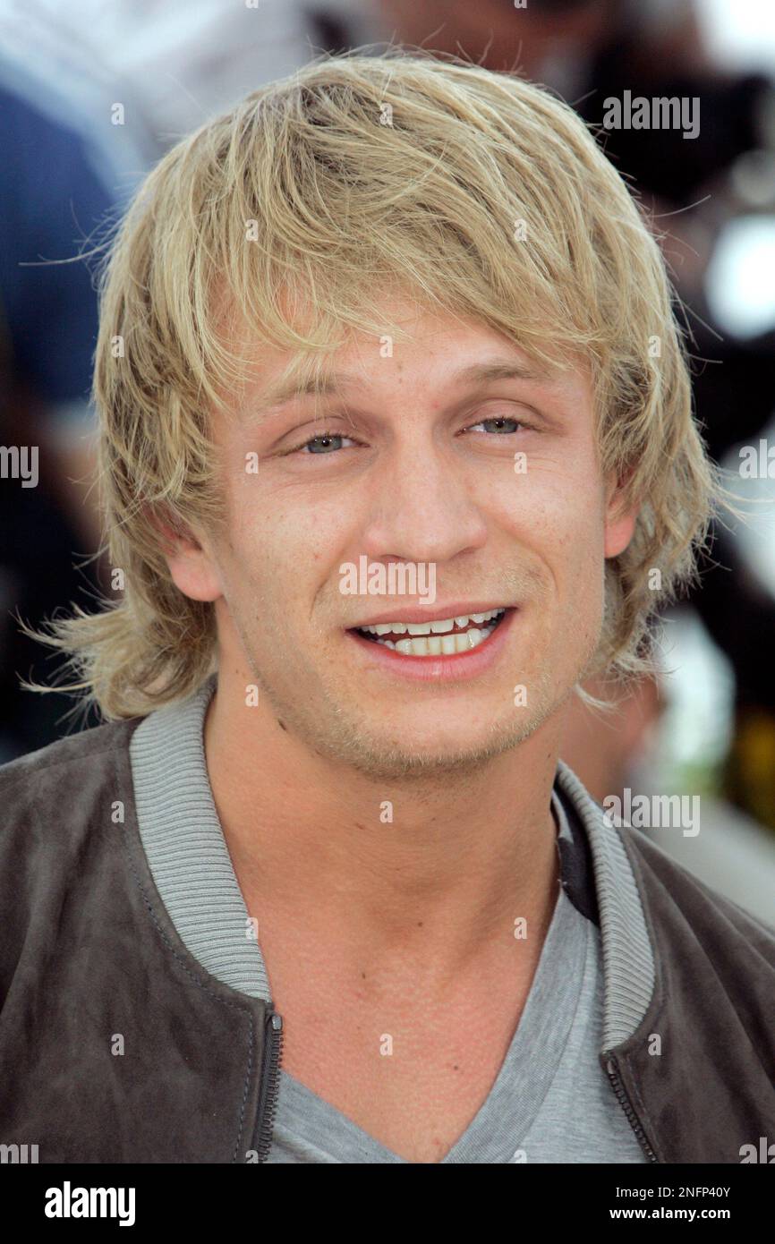 Belgian actor Jeremie Renier poses during the photo call for the film ...