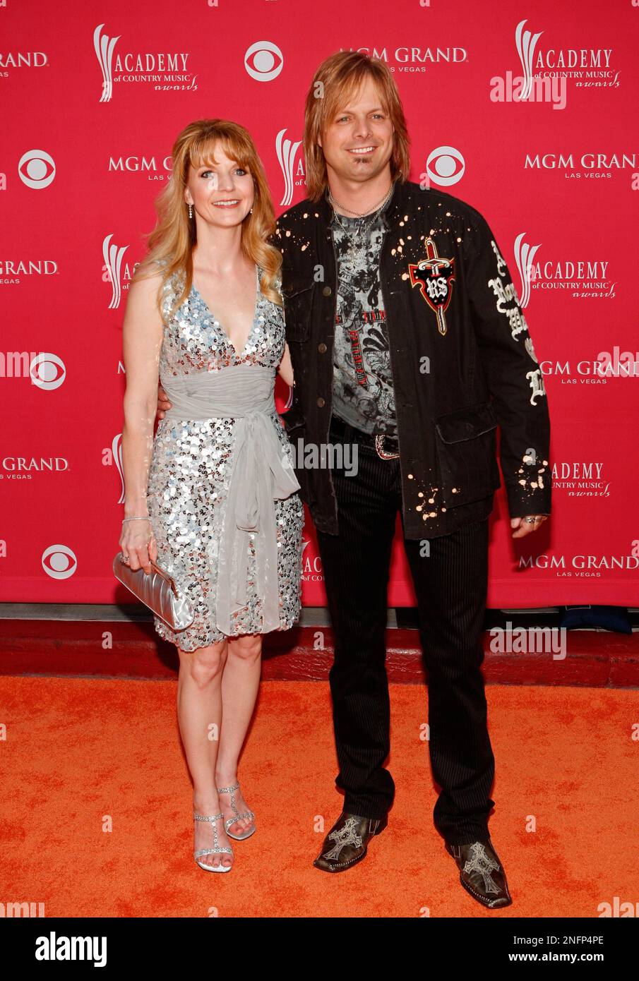 Elaine Roy and Lee Roy arrive at the 43rd Annual Academy of Country ...