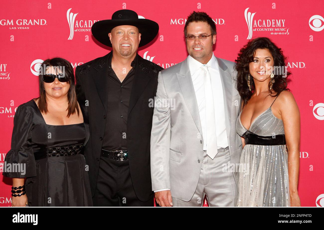 From left: Tracy Montgomery, Eddie Montgomery,Troy Gentry and Angie ...