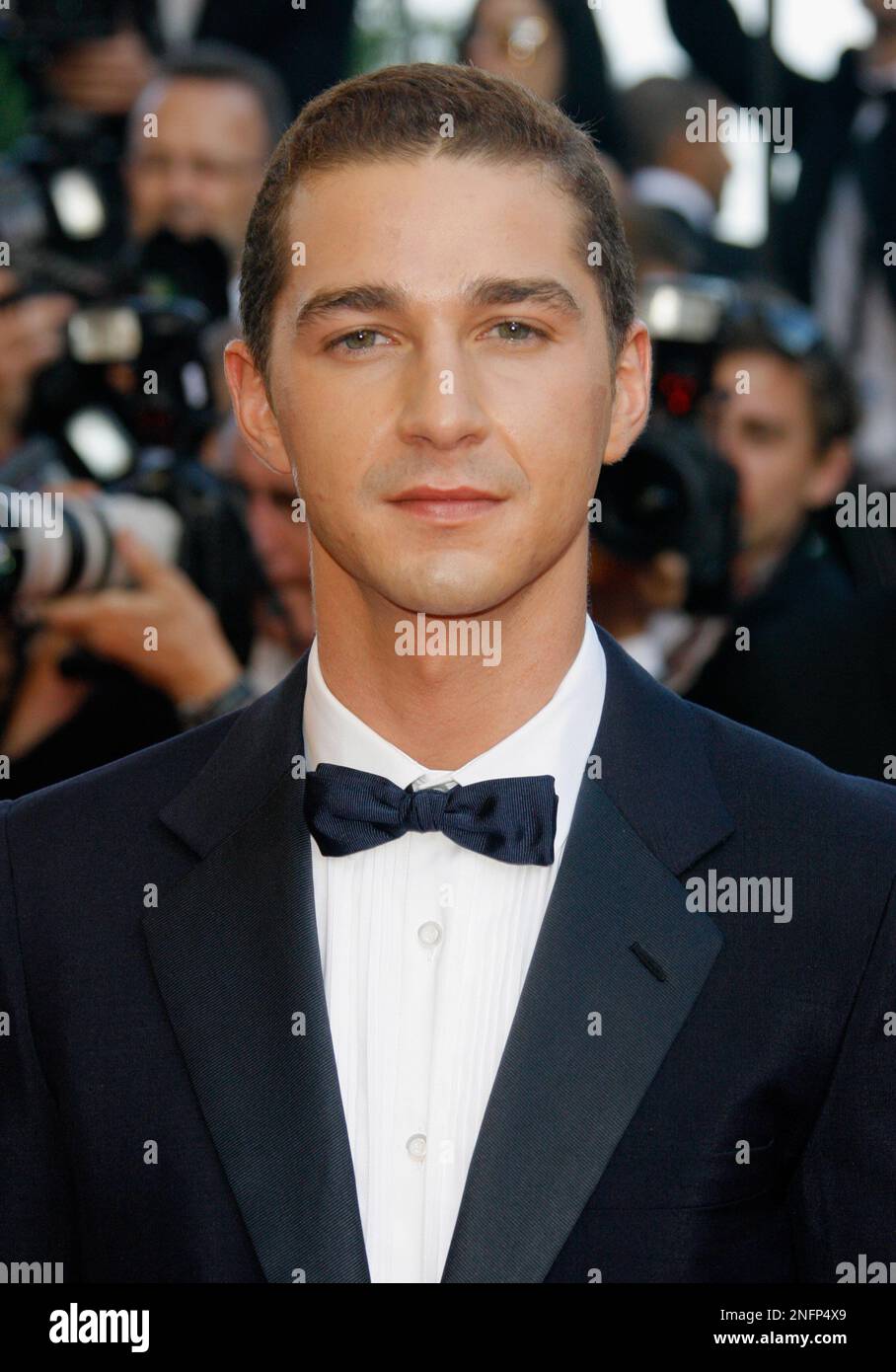 American actor Shia LaBeouf arrives for the premiere of the film ...