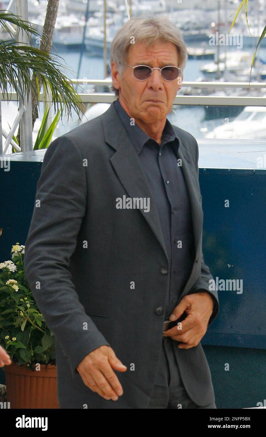 American actor Harrison Ford attends the photo call for the film ...