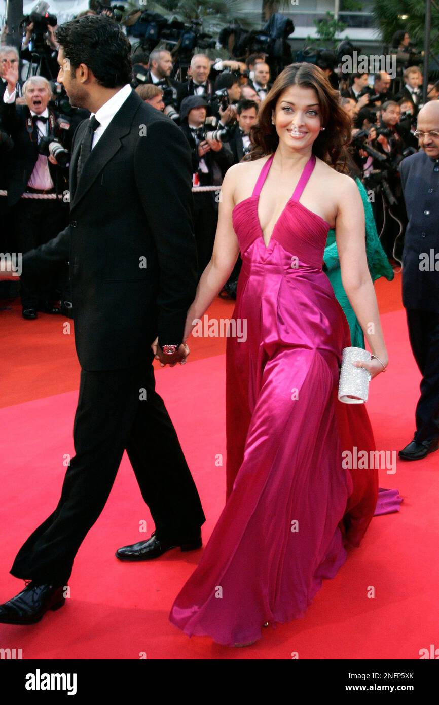 Indian model and actress Aishwarya Rai arrives to the premiere of the ...