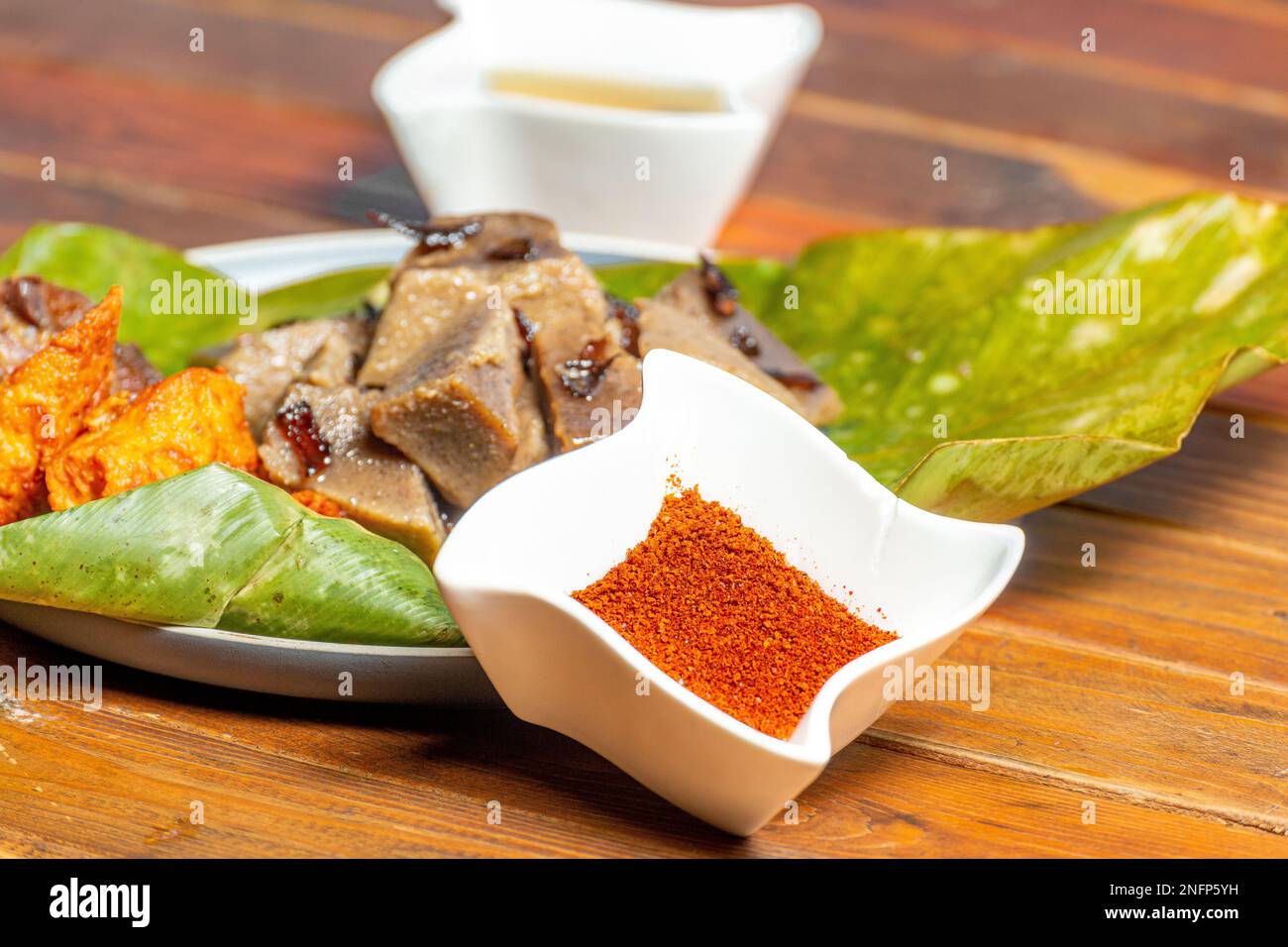 rice. fruits, meat Stock Photo - Alamy