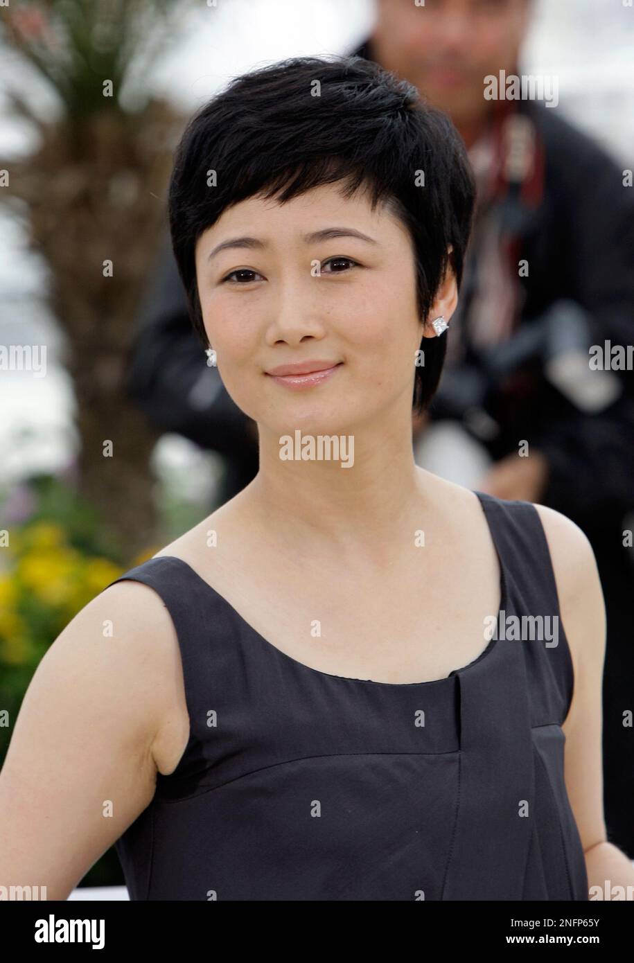 Chinese actress Zhao Tao poses for the photo call of "Er Shi Si Cheng ...