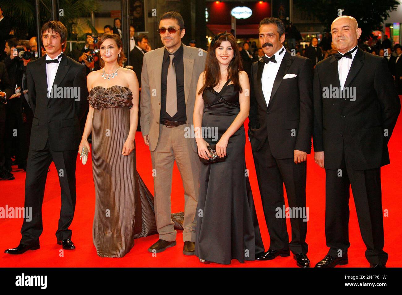From left, Turkish actors Ahmet Rifat Sungar, Hatice Aslan, Turkish ...