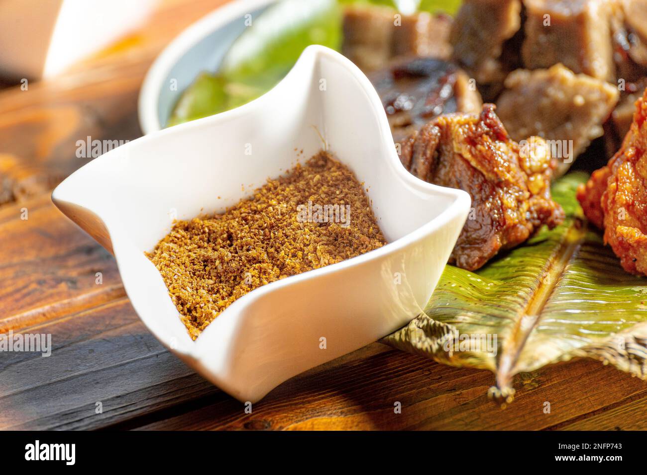 rice. fruits, meat Stock Photo - Alamy