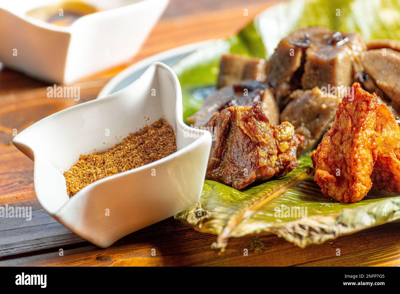 rice. fruits, meat Stock Photo - Alamy