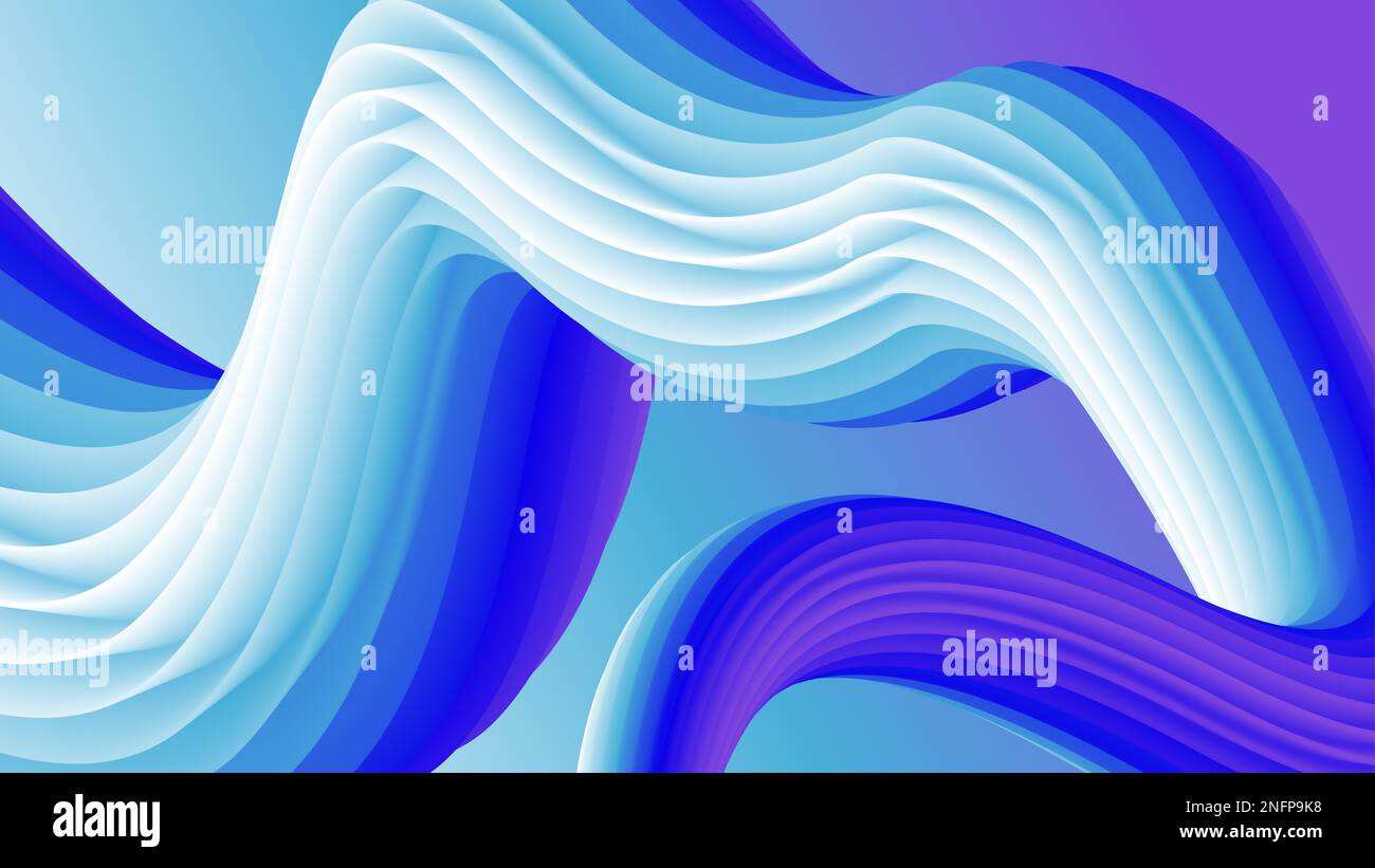 Fluid Color Art, cyan, purple, blue, white, colorful background, 3d ...