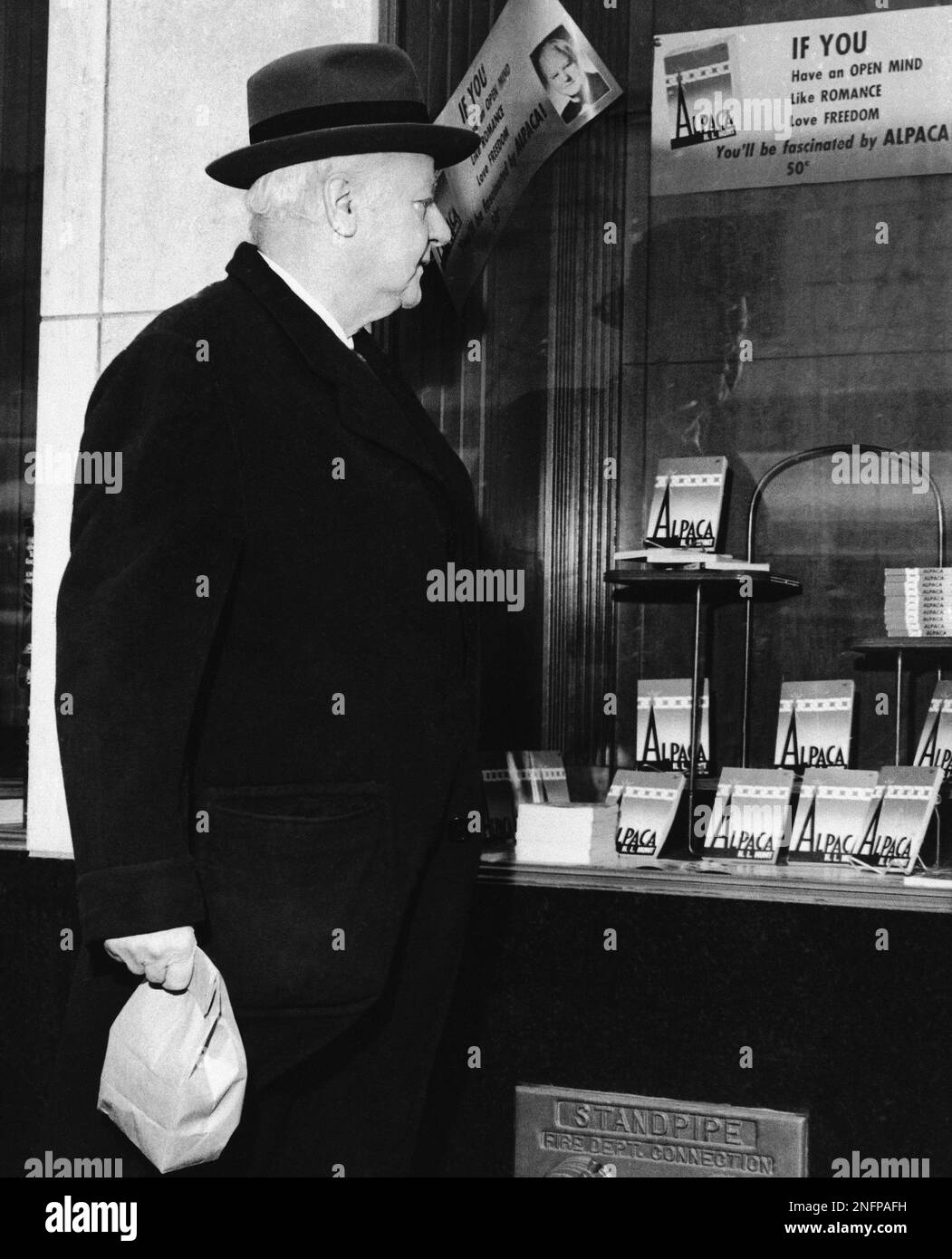 Texas oil billionaire H. L. Hunt pauses shown here in 1966 at a Dallas ...