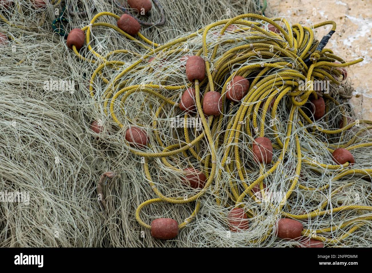 Fish trawl net underwater hi-res stock photography and images - Alamy