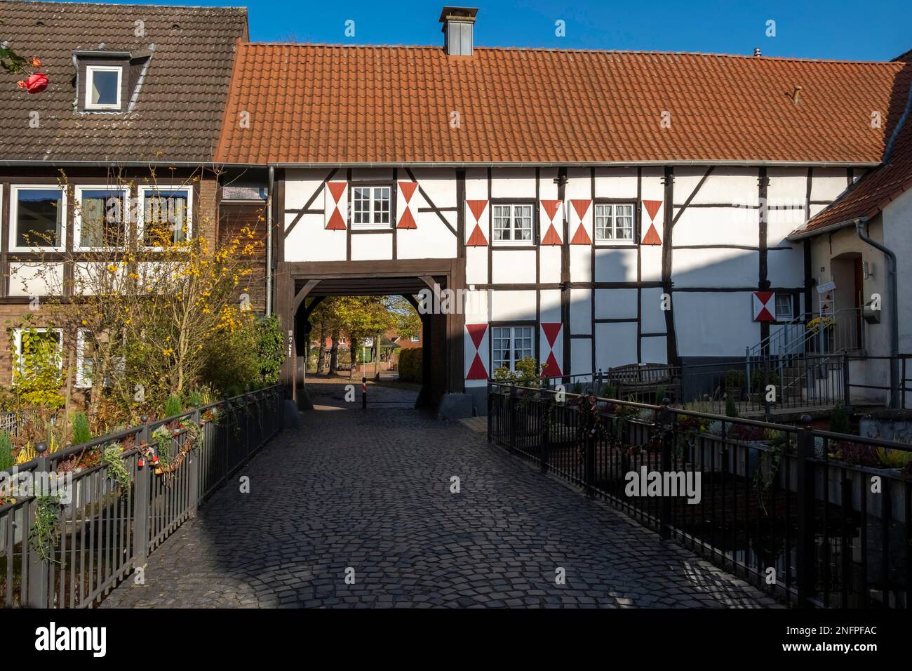 Mill building Gemen Castle Mill Stock Photo - Alamy