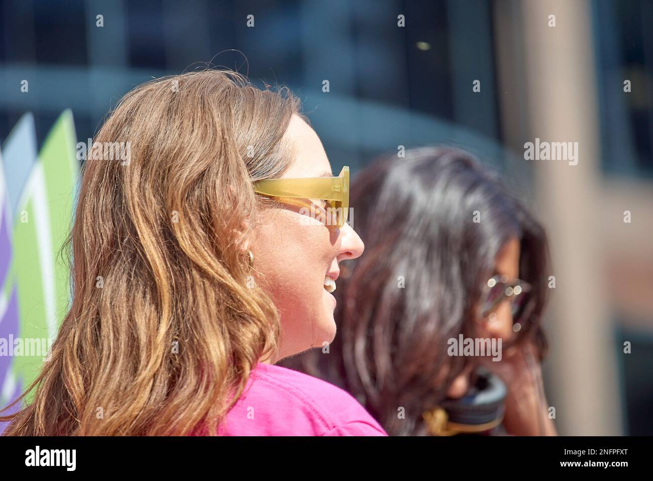 Toronto Ontario, Canada- June 26th, 2022: A close up portrait of a ...