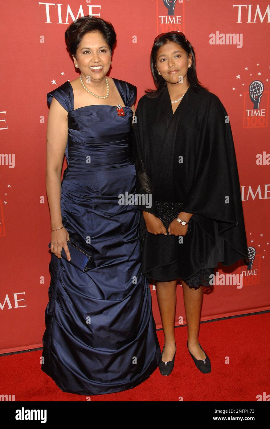 PepsiCo Chairman and CEO Indra Nooyi and daughter attend Time's 100 ...