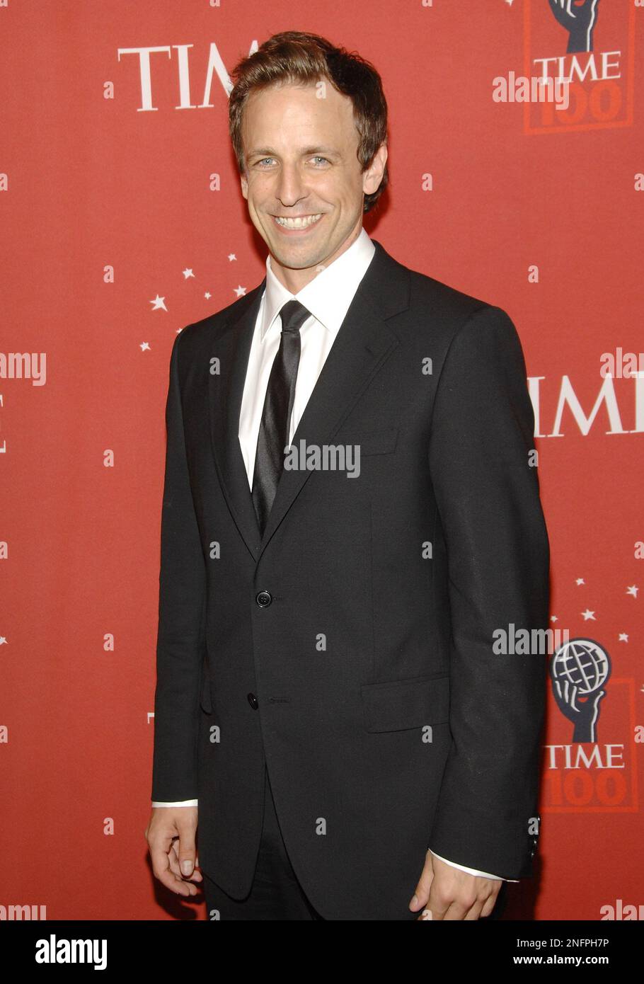 Comic actor Seth Meyers attends Time's 100 Most Influential People in ...