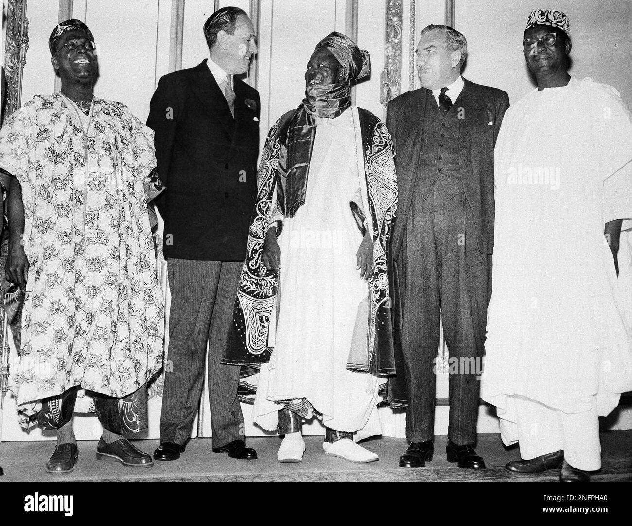 The principal speakers at the opening of the Nigerian Constitutional ...