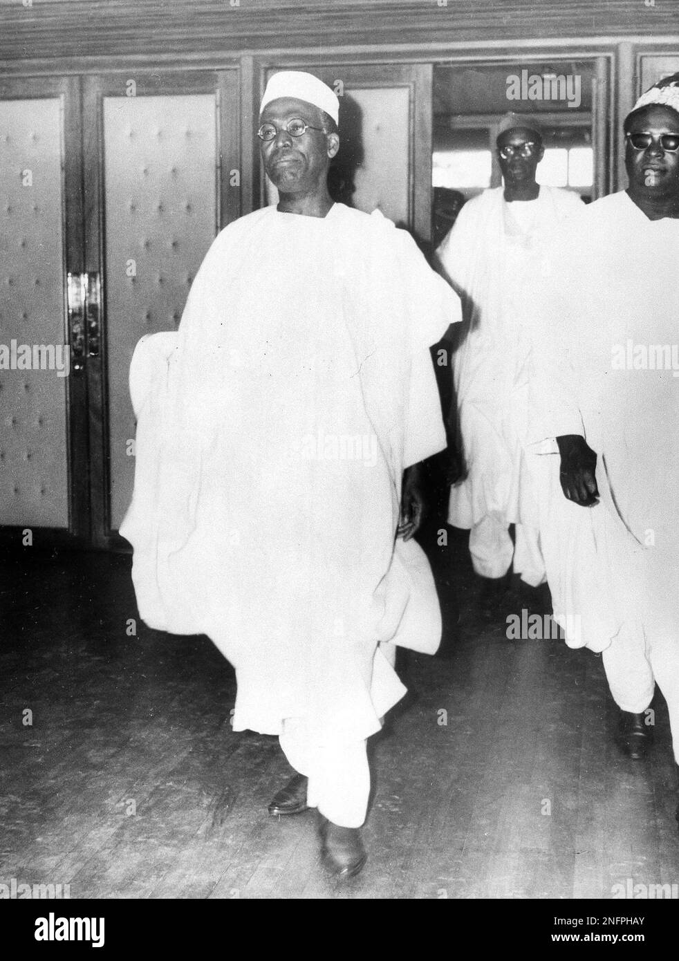 Chief Obafemi Awolowo who is Chief of the Western region of Nigeria was ...