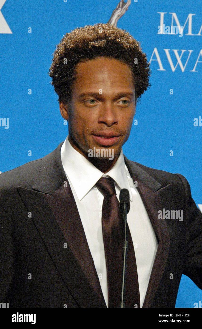 CSI co-star Gary Dourdan is seen Feb. 26, 2006 at the NAACP Image ...