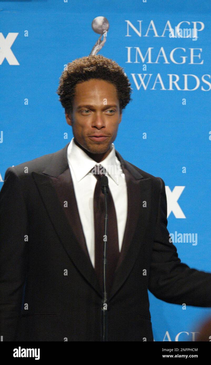 CSI co-star Gary Dourdan is seen Feb. 26, 2006 at the NAACP Image ...