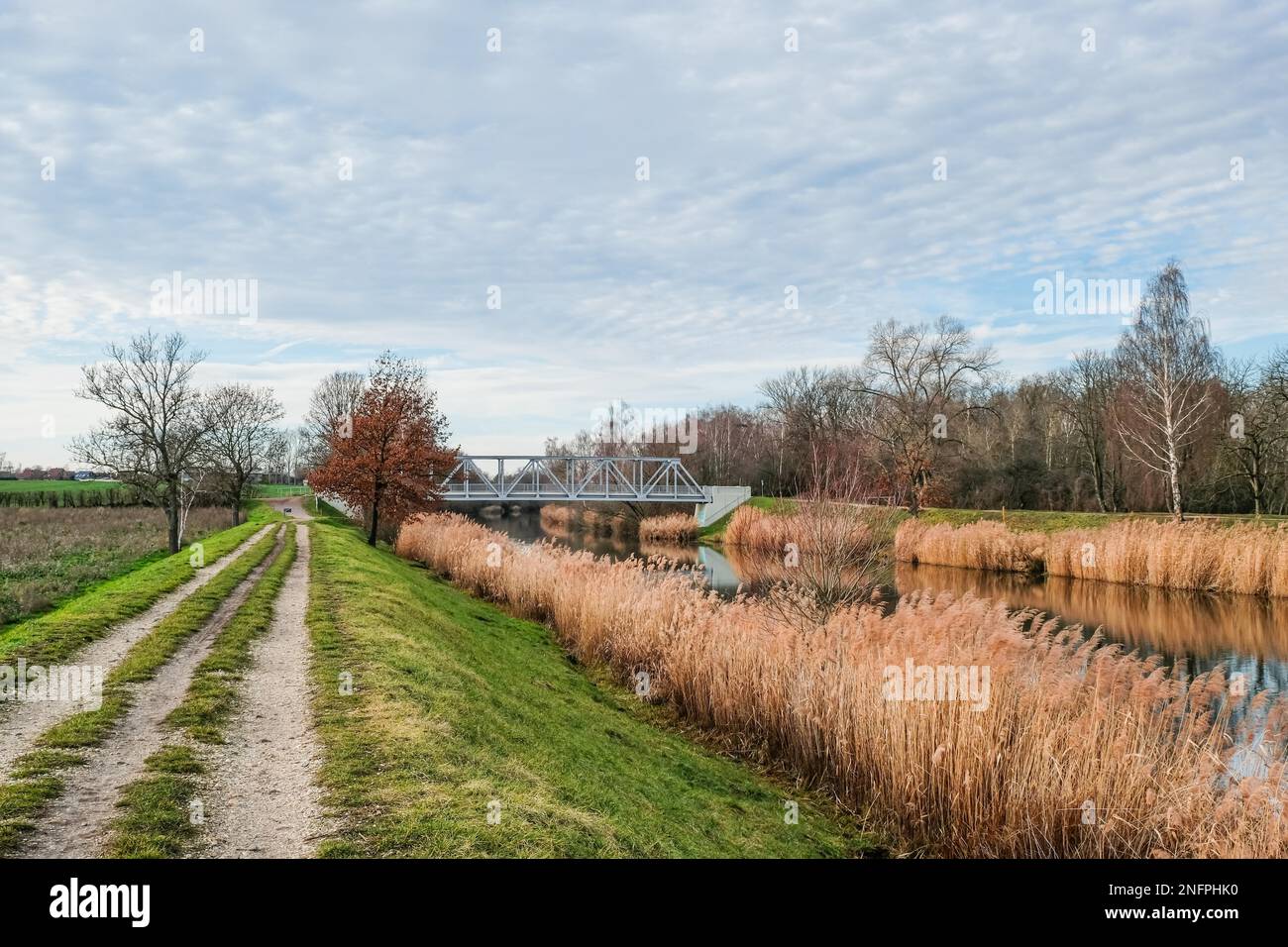 Bridge over saale river hi-res stock photography and images - Alamy