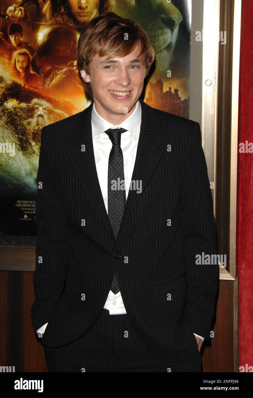 Actor William Moseley arrives at the world premiere of "The Chronicles ...
