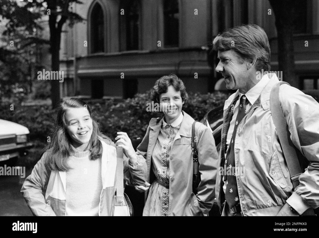 American schoolgirl Samantha Smith with her parents, Jane and Arthur ...