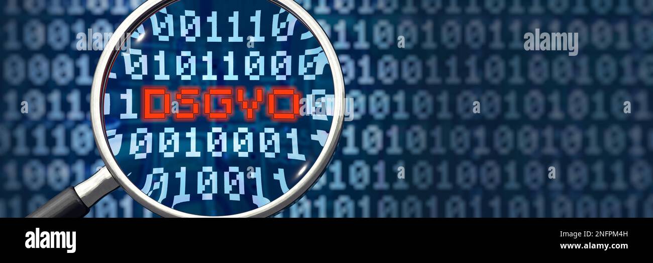 A symbolic image on the subject DSGVO guideline Stock Photo - Alamy