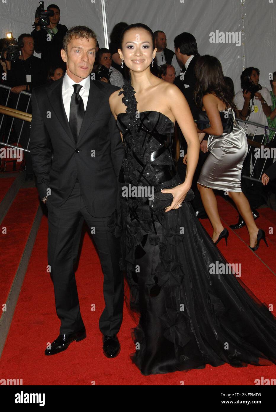 Actress Ziyi Zhang and boyfriend Aviv Nevo arrive at the Metropolitan ...