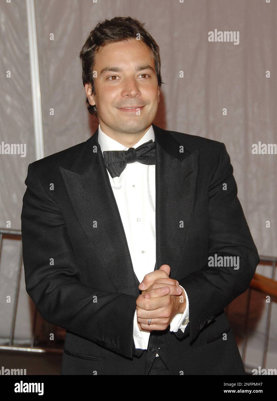 Jimmy Fallon arrives at the Metropolitan Museum of Art's Costume ...